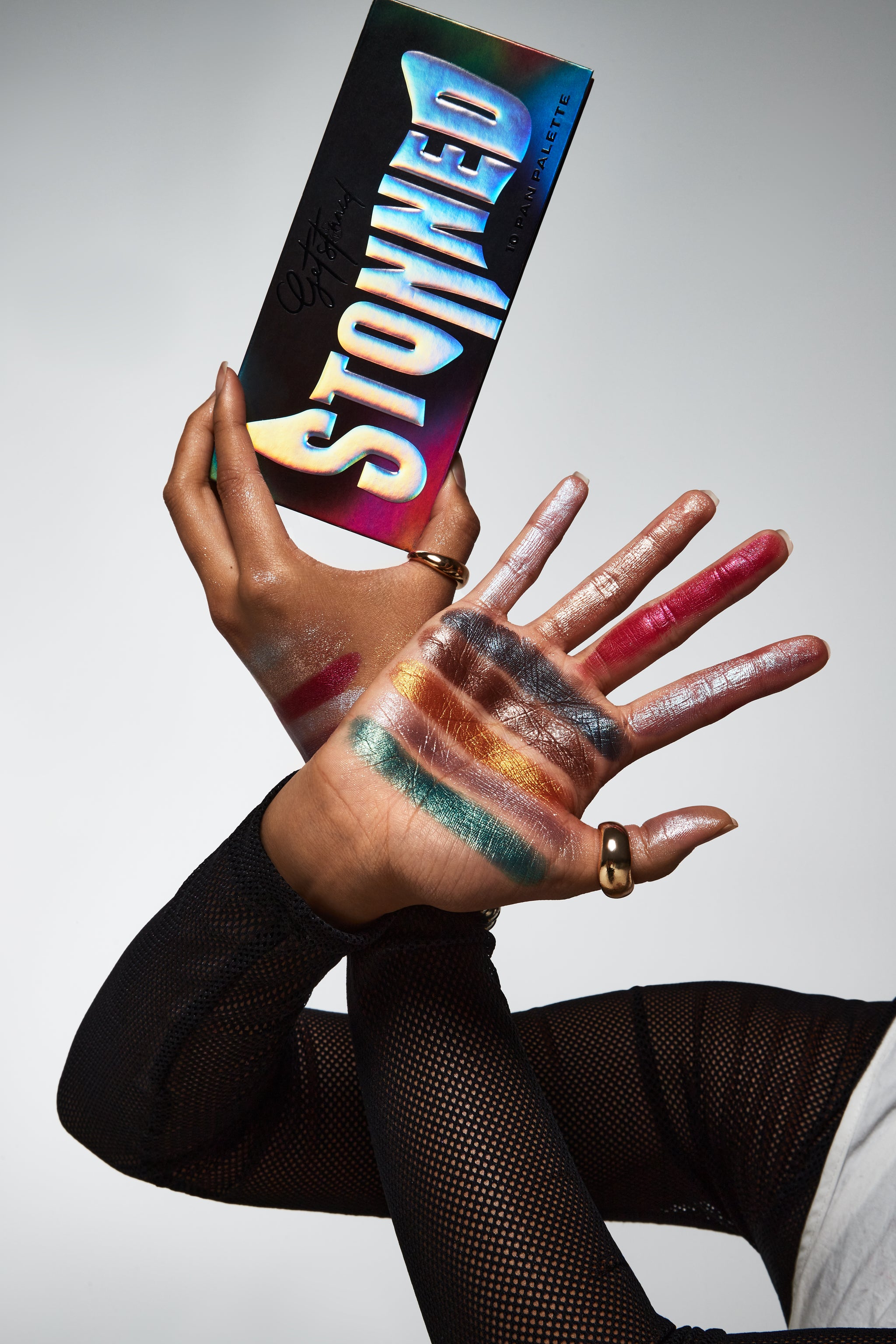 STONNED 10 PAN SHIMMER MAKEUP PALETTE