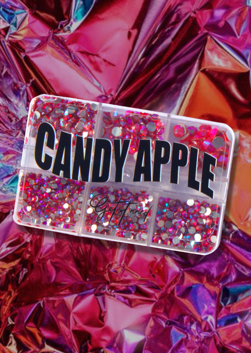 CANDY APPLE VARIETY SIZE RHINESTONE PACK – Get Stonned